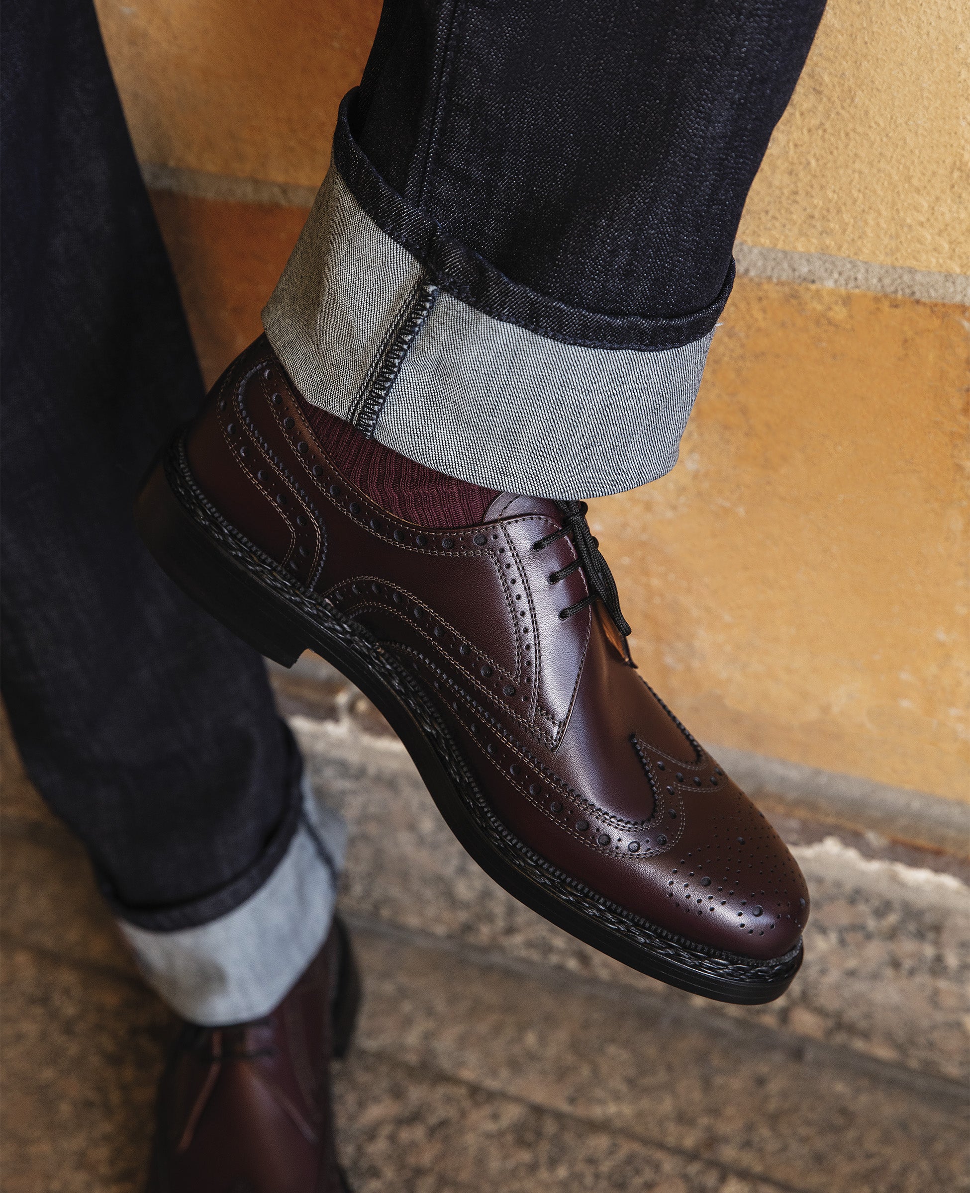 Original Budapest men's shoe made of Boxcalf – Heinrich Dinkelacker