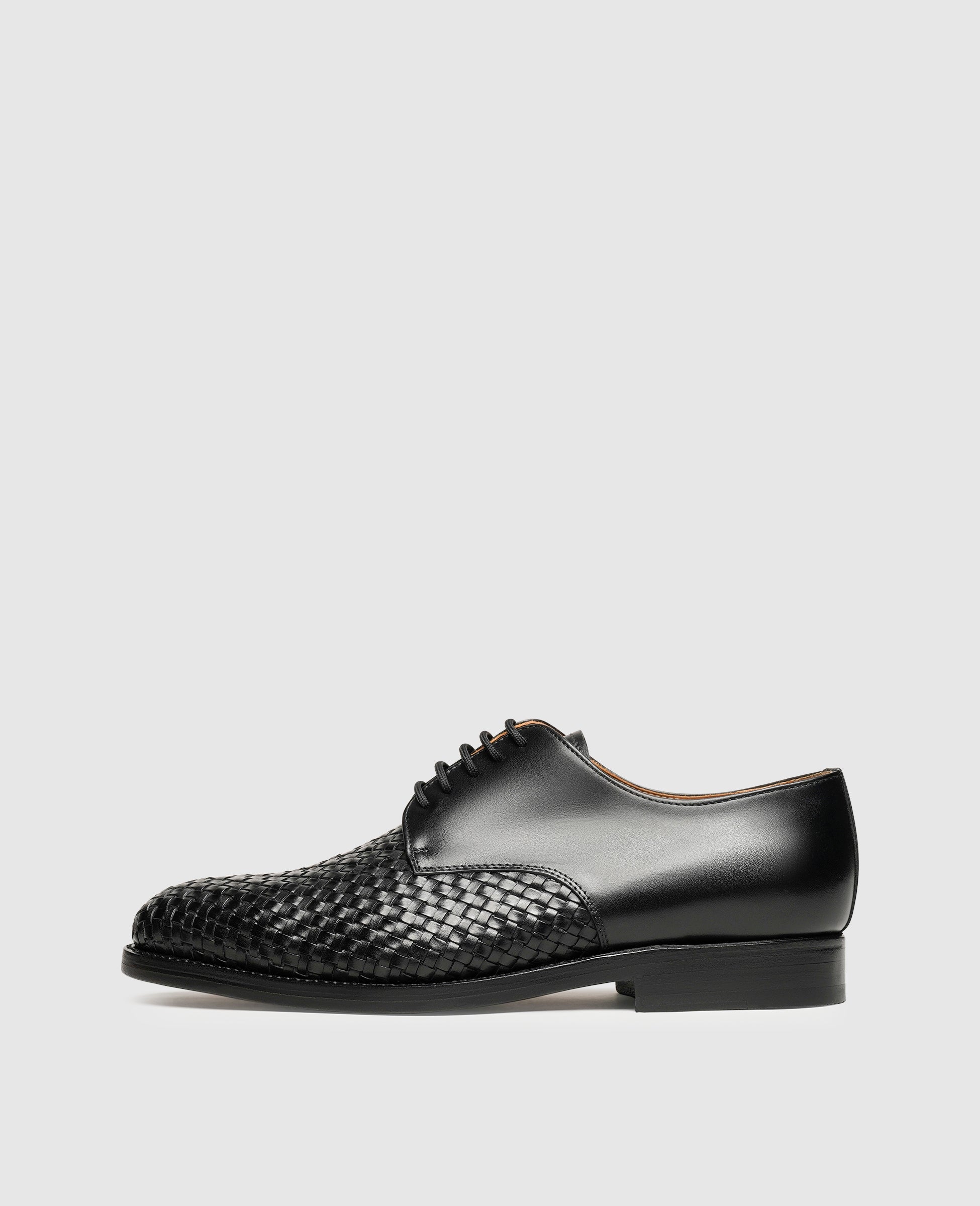 Classic Dinkelacker men's shoes with braided leather – Heinrich Dinkelacker