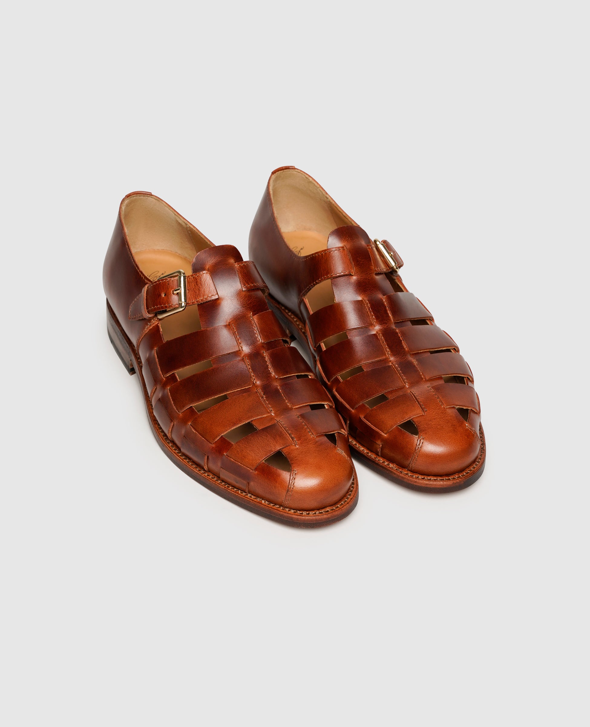 Classic leather sandals for men | Heinrich Dinkelacker