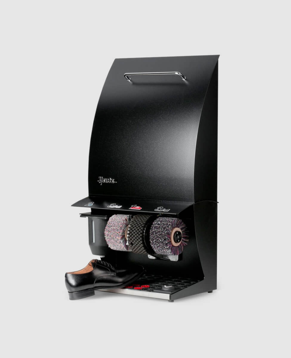 Large shoe polishing machine – Heinrich Dinkelacker